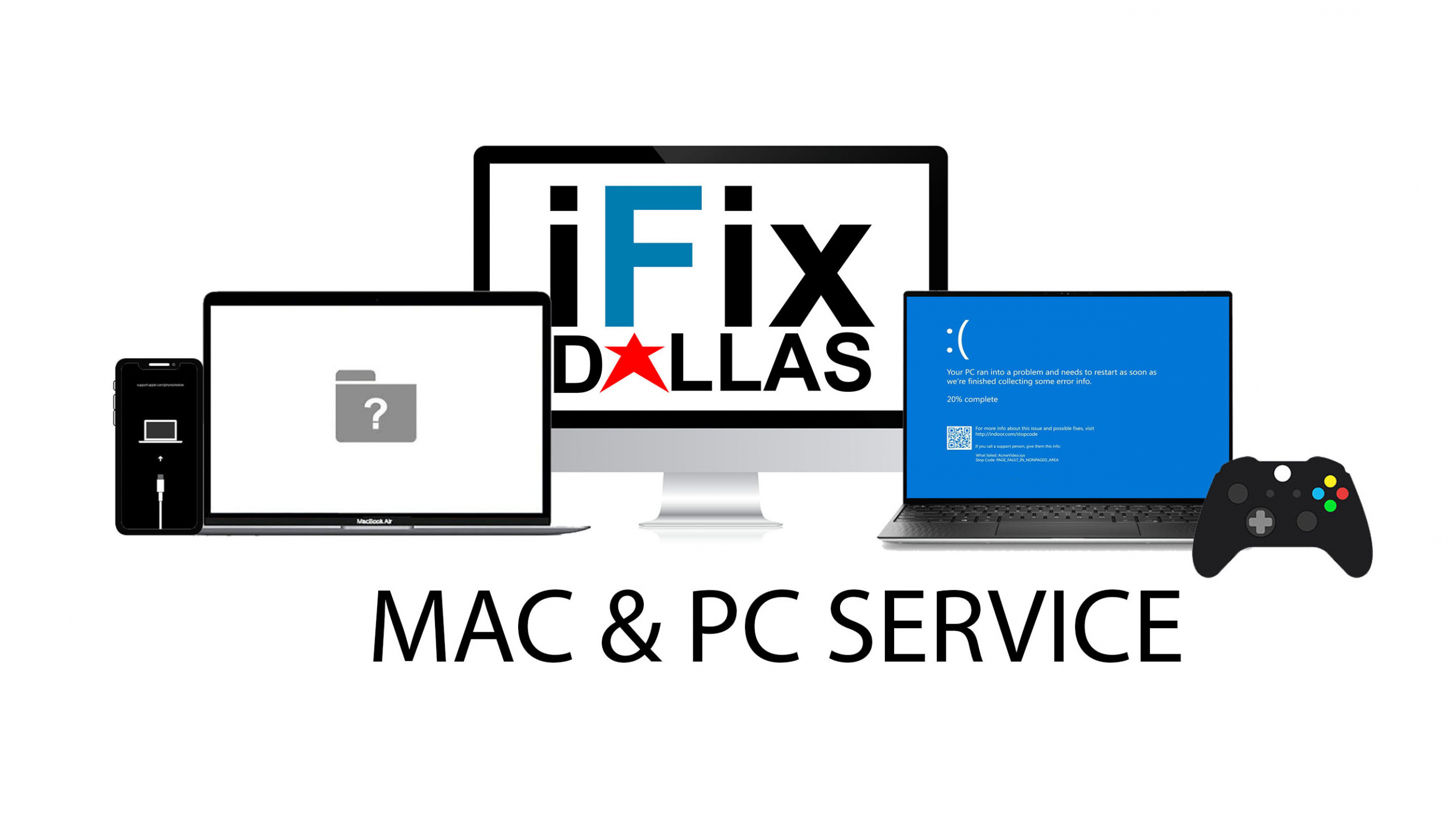 Home 1 - iFixDallas - a Mac and PC Service DFW Area